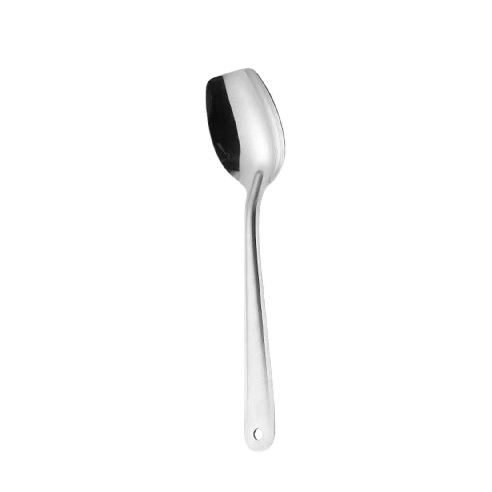 CMrtew Stainless Steel Serving Spoons Set Slotted & Solid Spoons for Buffet, Salad, Portioning ...