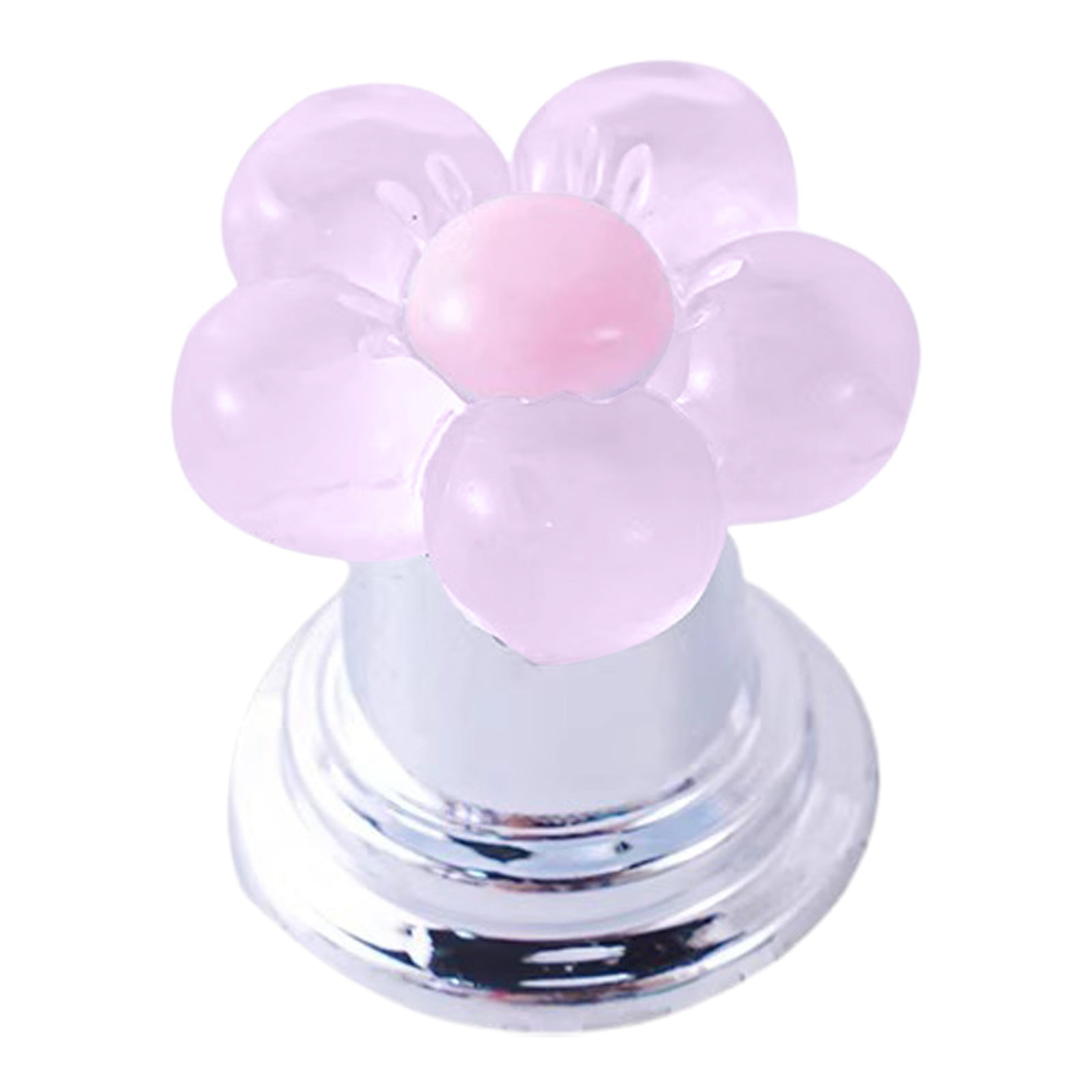 CMrtew Toilet Tank Accessories Flower Shaped Toilet Button Presser ...
