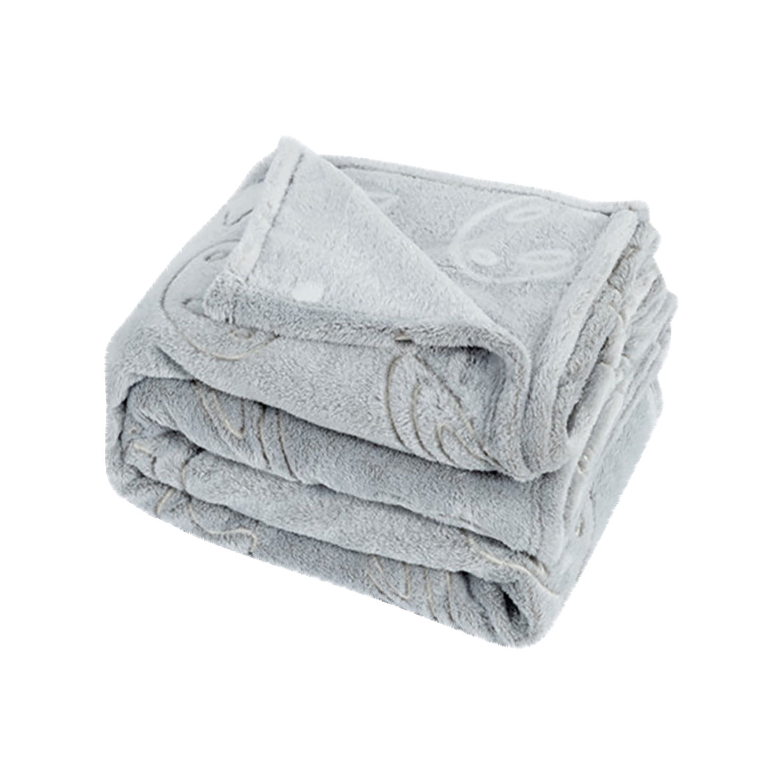 CMrtew Winter Glow In The Dark Warm Blanket Cartoon Pattern Blanket ...