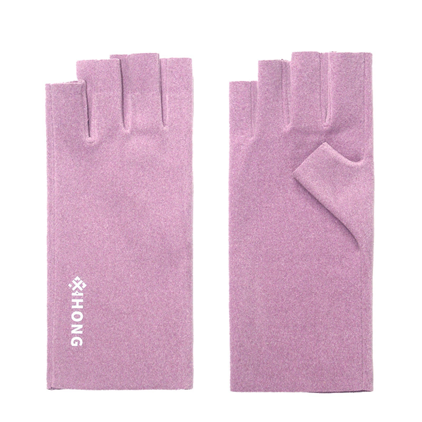 CMrtew Women's Self-Warming Velvet Gloves Thin Office Gloves with Nail ...