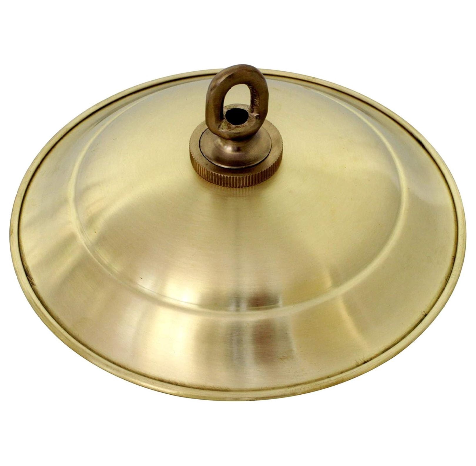 CN-BR05-152 Brass Round Ceiling Canopy, 6 Inch, Brushed Brass - Walmart.com