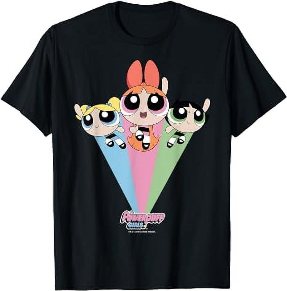 CN The Powerpuff Girls Group Shot T-Shirt, Cartoon Network Shirt ...
