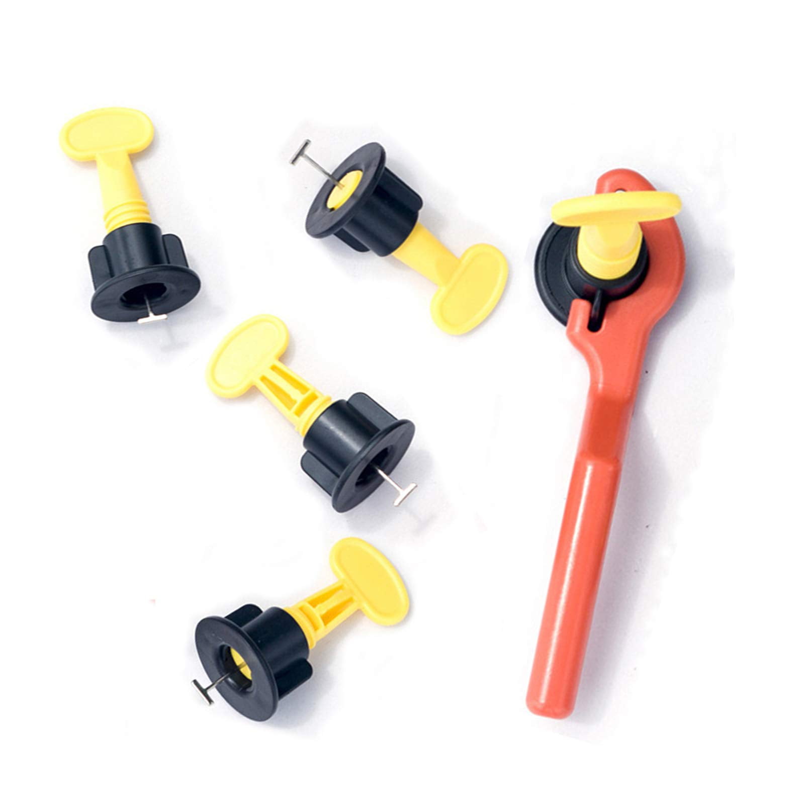 CN-ZF 150pcs Small Ceramic Tile Leveler and 600PCS Tiles Leveler Spacers(1/16” & 5/64”),The ...