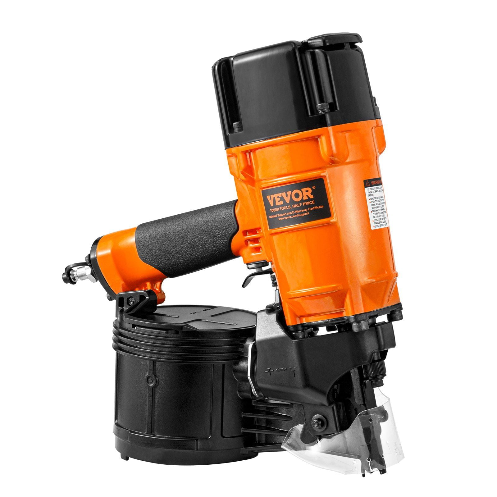 CN83N Coil Siding Nailer 2" to 3-1/4" 15 Degree Pneumatic Nail Gun ...
