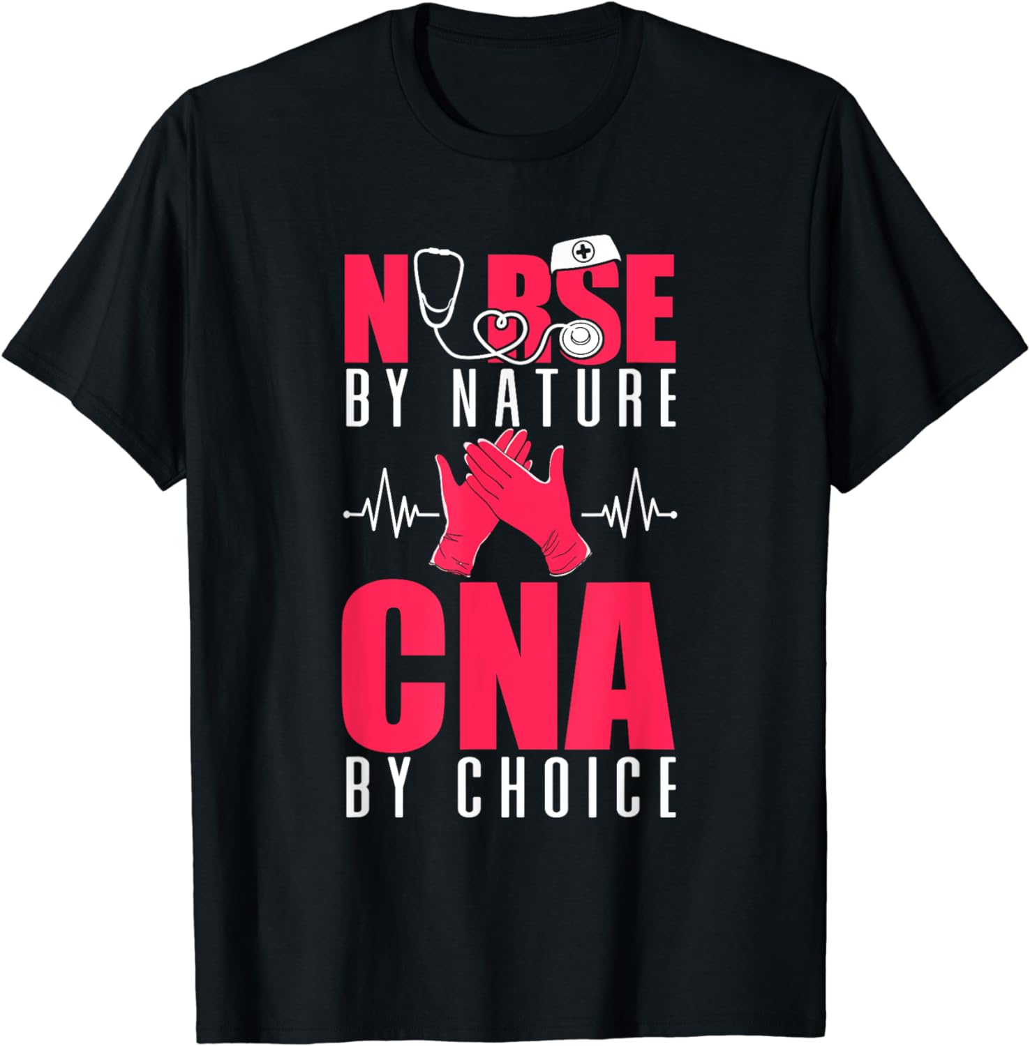 CNA By Choice - Certified Nursing Assistant Nurse T-Shirt - Walmart.com