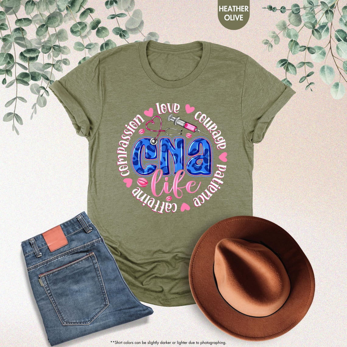 CNA Life Shirt, Certified Nursing Assistant Gift, CNA Shirt, CNA Nurse ...