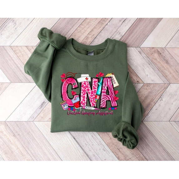 CNA Shirt, Cna Nurse Shirt, Cute Cna Tshirt, Cna, Certified Nursing Assistant, Nurse ...