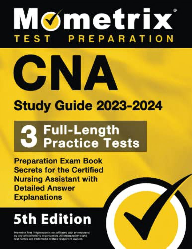 Pre-Owned CNA Study Guide 2023-2024 - 3 Full-Length Practice Tests ...