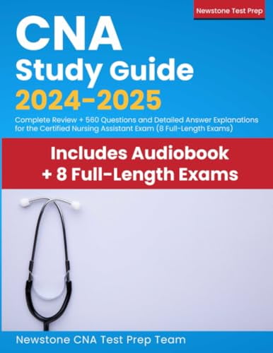 Pre-Owned CNA Study Guide 2024-2025: Complete Review + 560 Questions ...