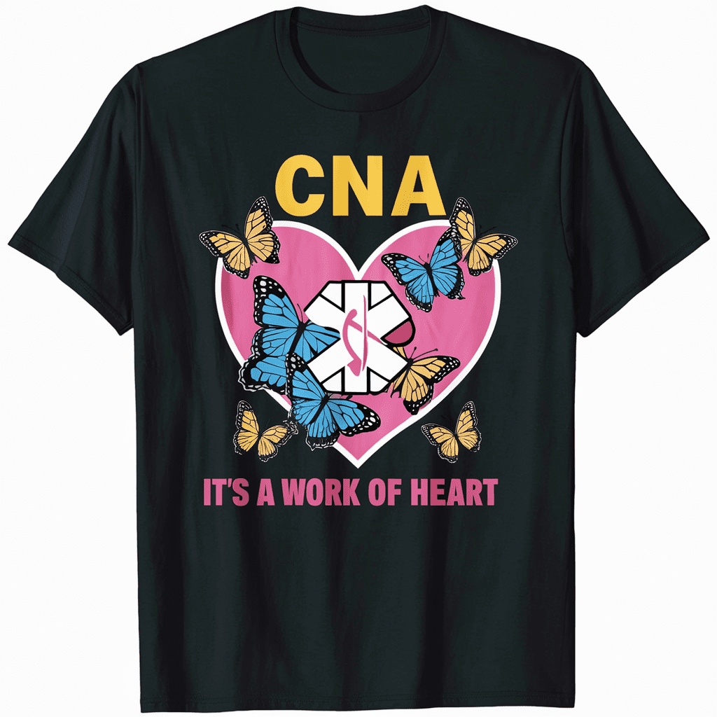 CNA T Shirt Compassionate CNA Life Tee - Walmart.com