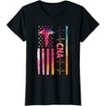 CNA US Flag, CNA - Certified Nursing Assistant T-Shirt - Walmart.com
