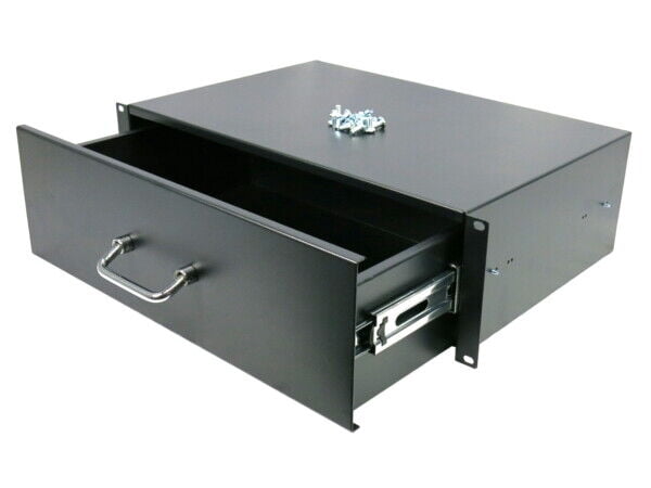 CNAweb 19 Inch Rack Mount 3U Drawer for IT Network Server Data Cabinet ...