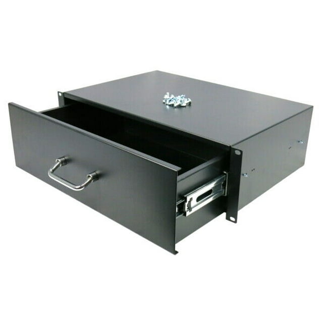 CNAweb 19 Inch Rack Mount 3U Drawer for IT Network Server Data Cabinet ...