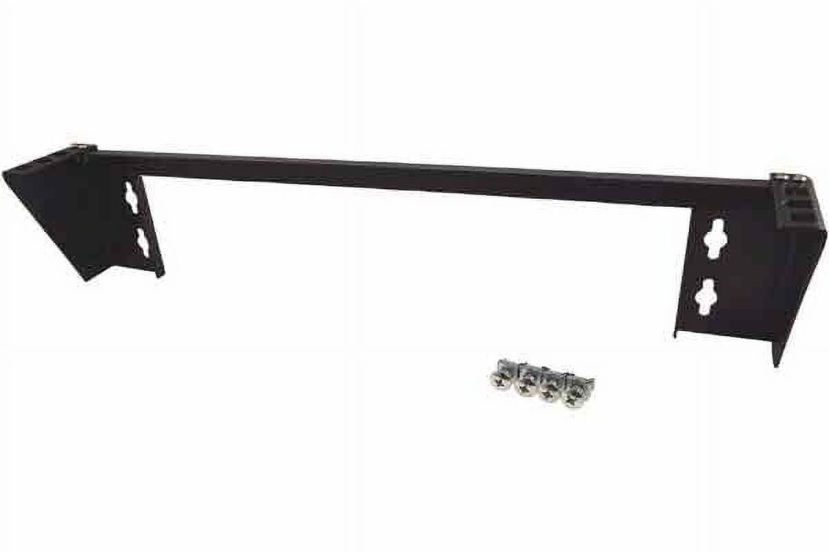 CNAweb 1U 19" Network Rack Bracket for Wallmount Vertical Hang or Desk ...