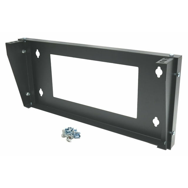 CNAweb 1U Folding 19-Inch Wall Mountable Vertical Network Rack and ...