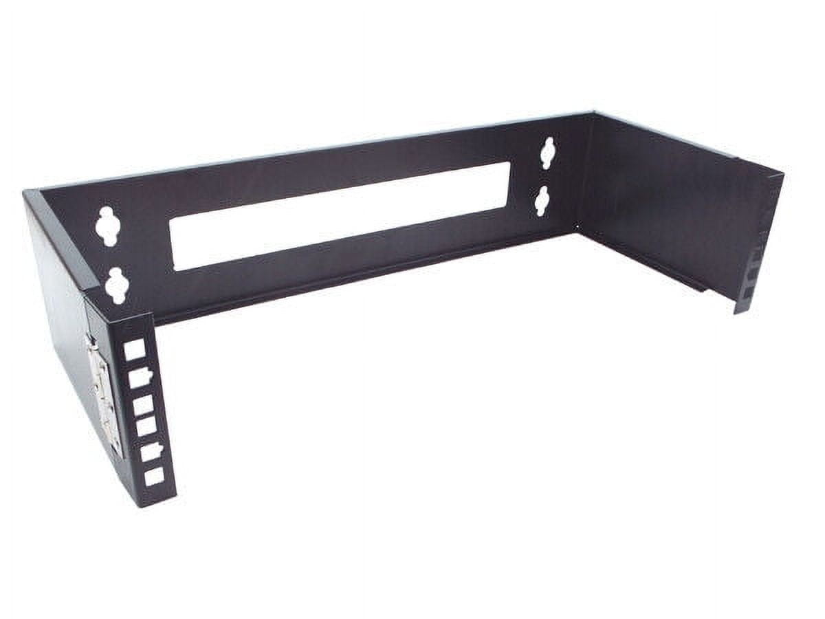CNAweb 2U 19-Inch Hinged Network Wall Mount Equipment Rack Bracket ...