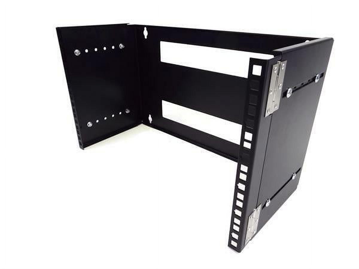 CNAweb 6U 19-Inch Hinged Extendable Network Wall Mount Equipment Rack ...