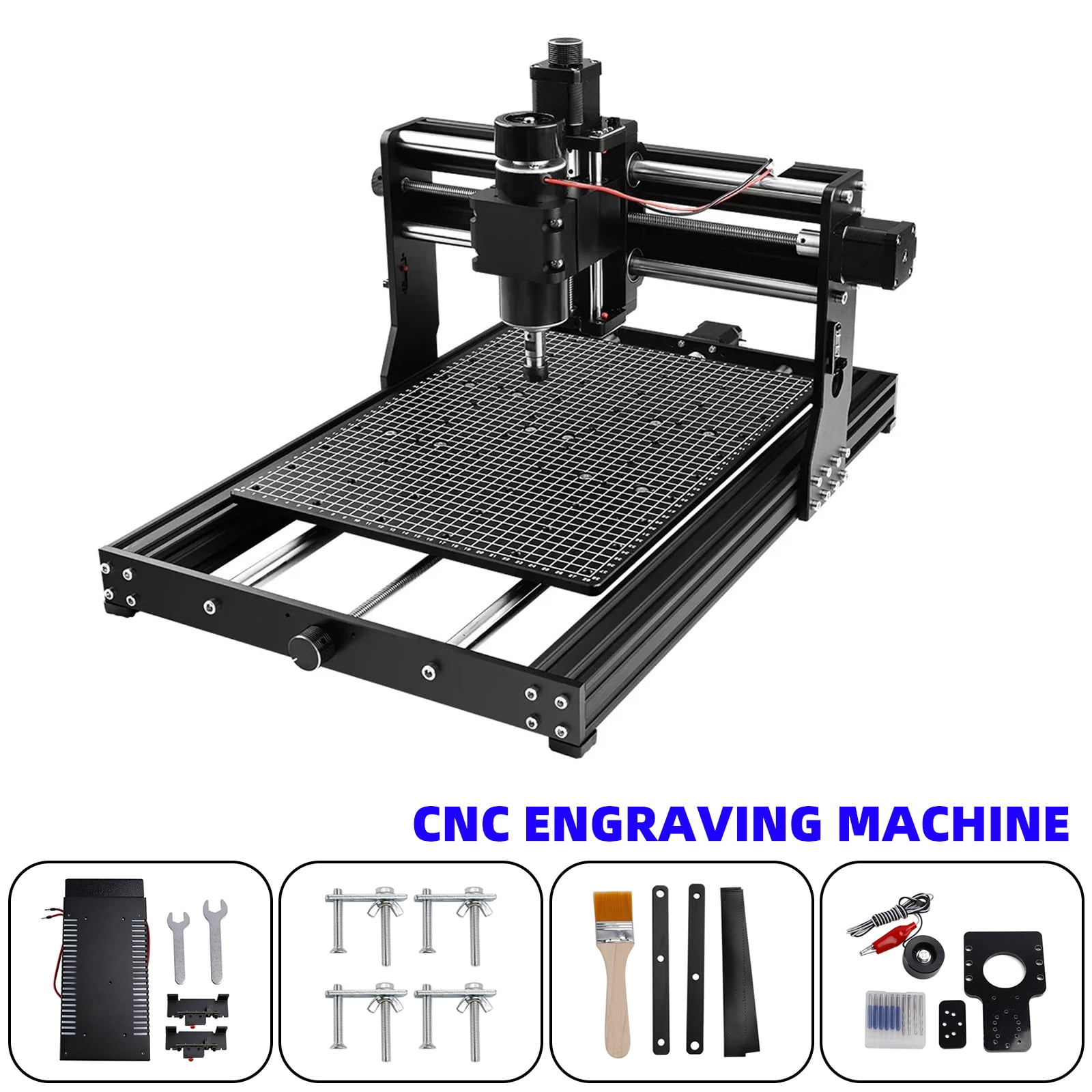 CNC 4030 PRO 500W Spindle Milling Machine Cutter Engraving Carved Metal ...