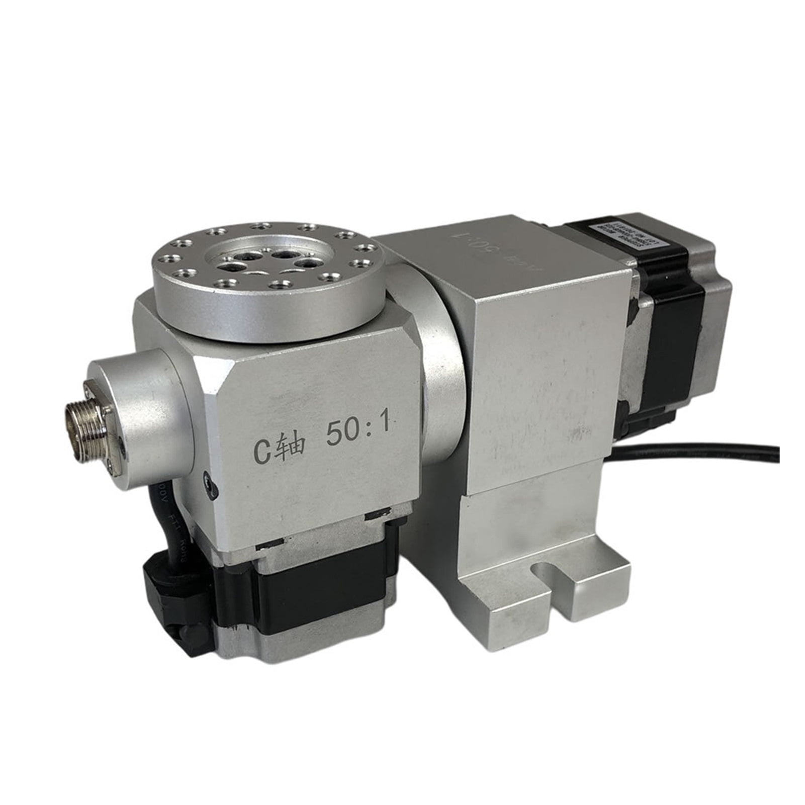 CNC 4th 5th A B Rotary Axis Harmonic Drive Reducer Dividing Head ...