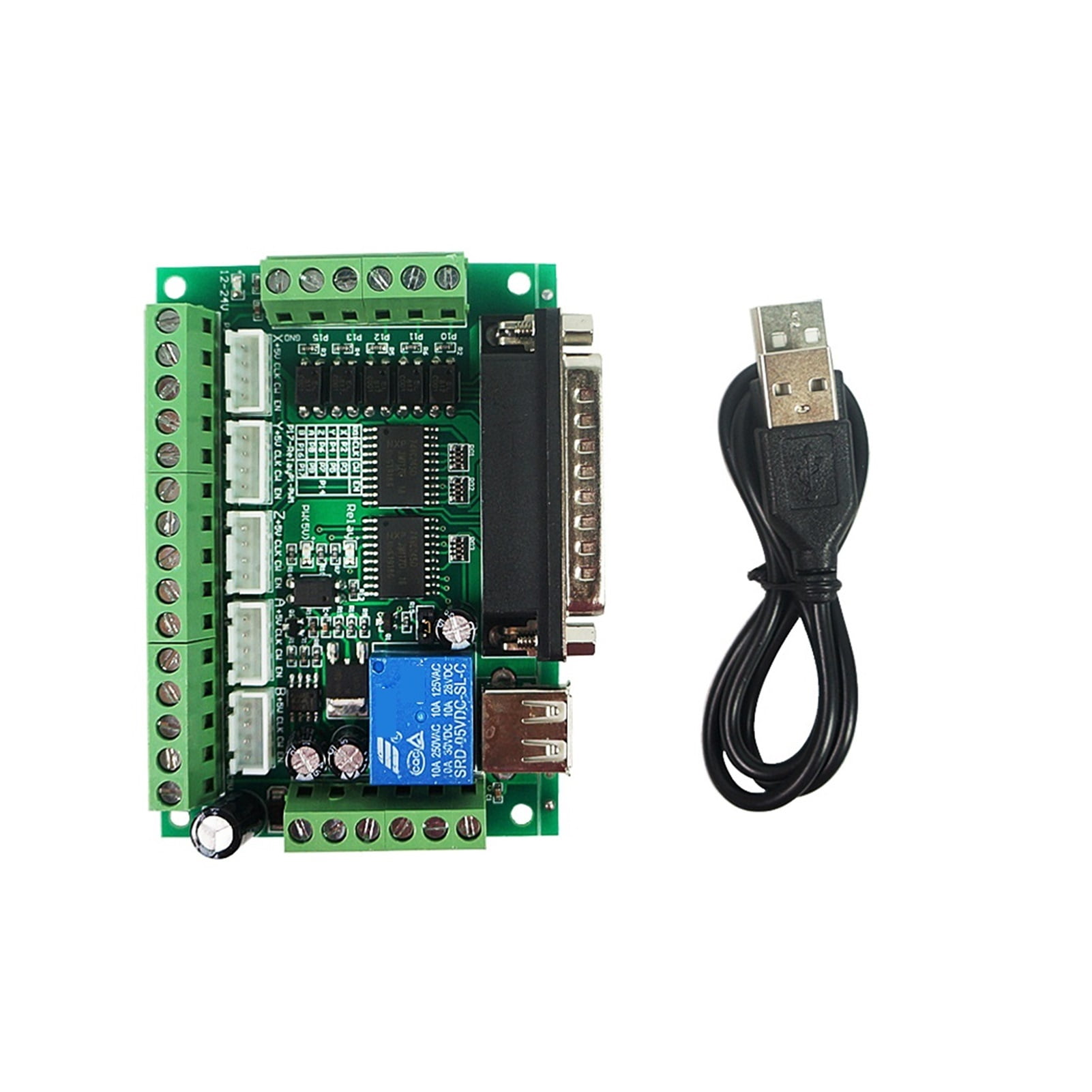 CNC 5 Axis Stepper Motor Driver Engraving Machine Interface Board Cnc ...