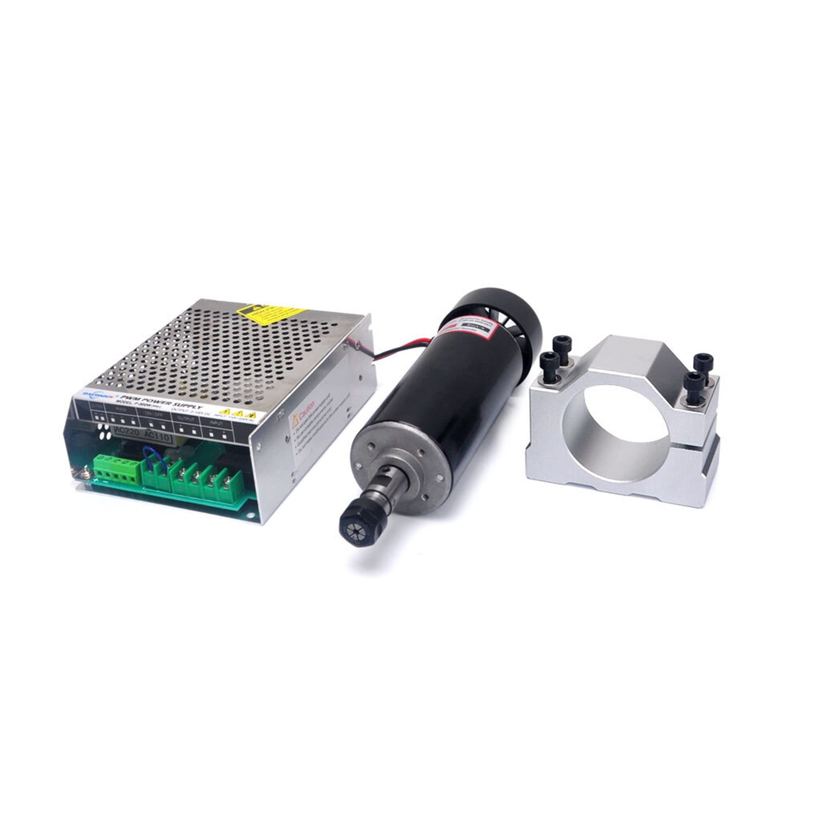 CNC 500W Brush Spindle Motor ER11 Chuck DC Motor With Switching Power ...