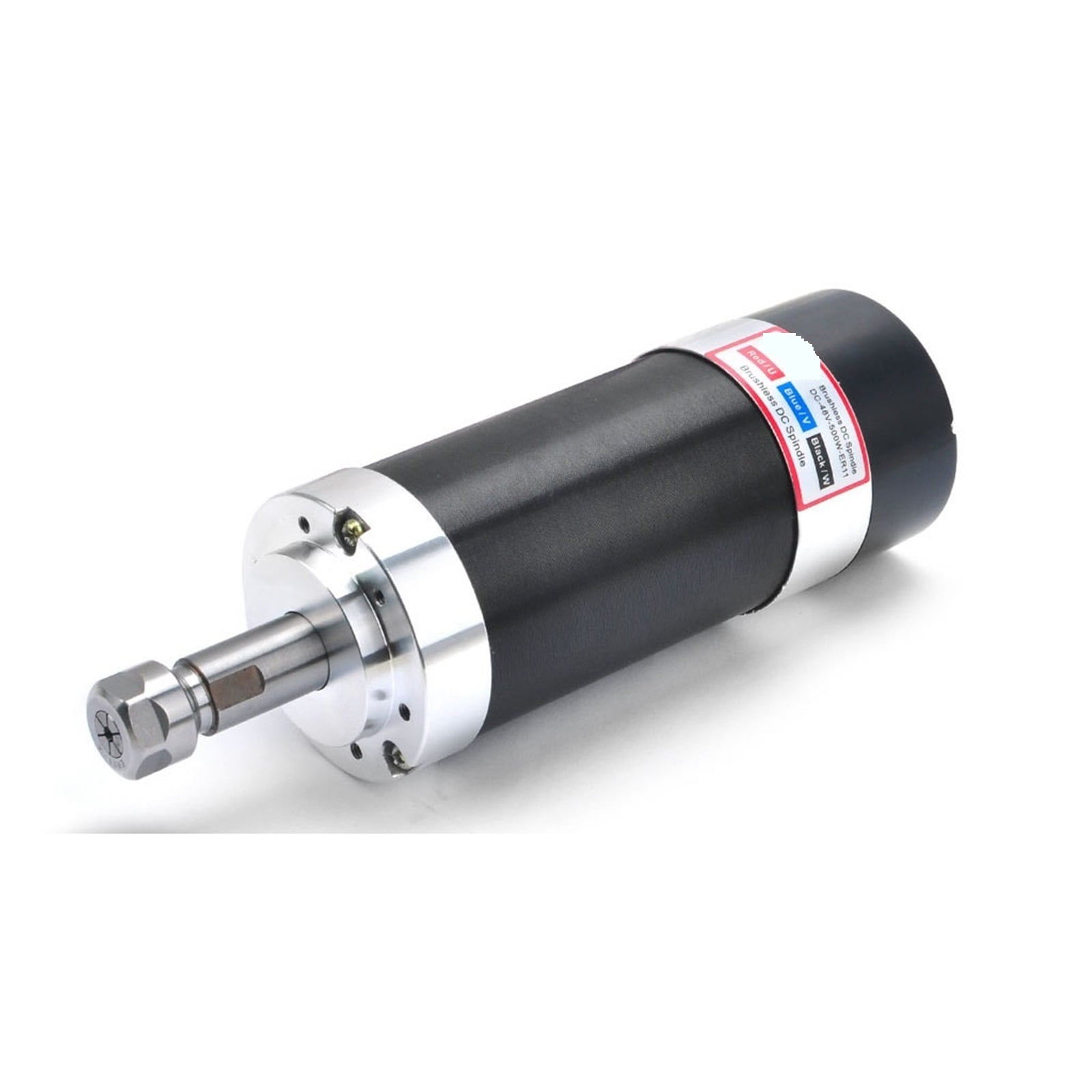 CNC 500W Spindle Motor Chuck ER11 Collet 48 DC Motor Air Cooled Spindle ...
