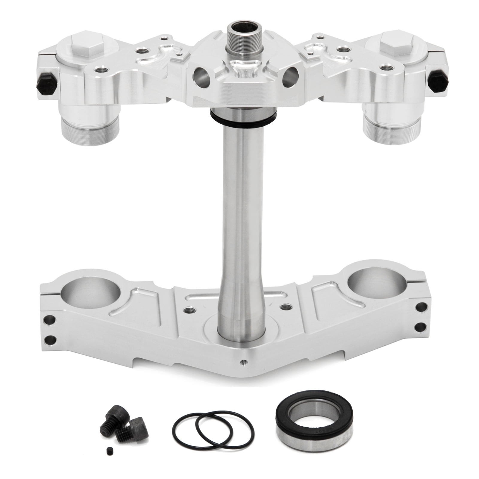 CNC 6 Degree Triple Tree Kit for Honda GL1800 Gold Wing 1800 Trikes and ...