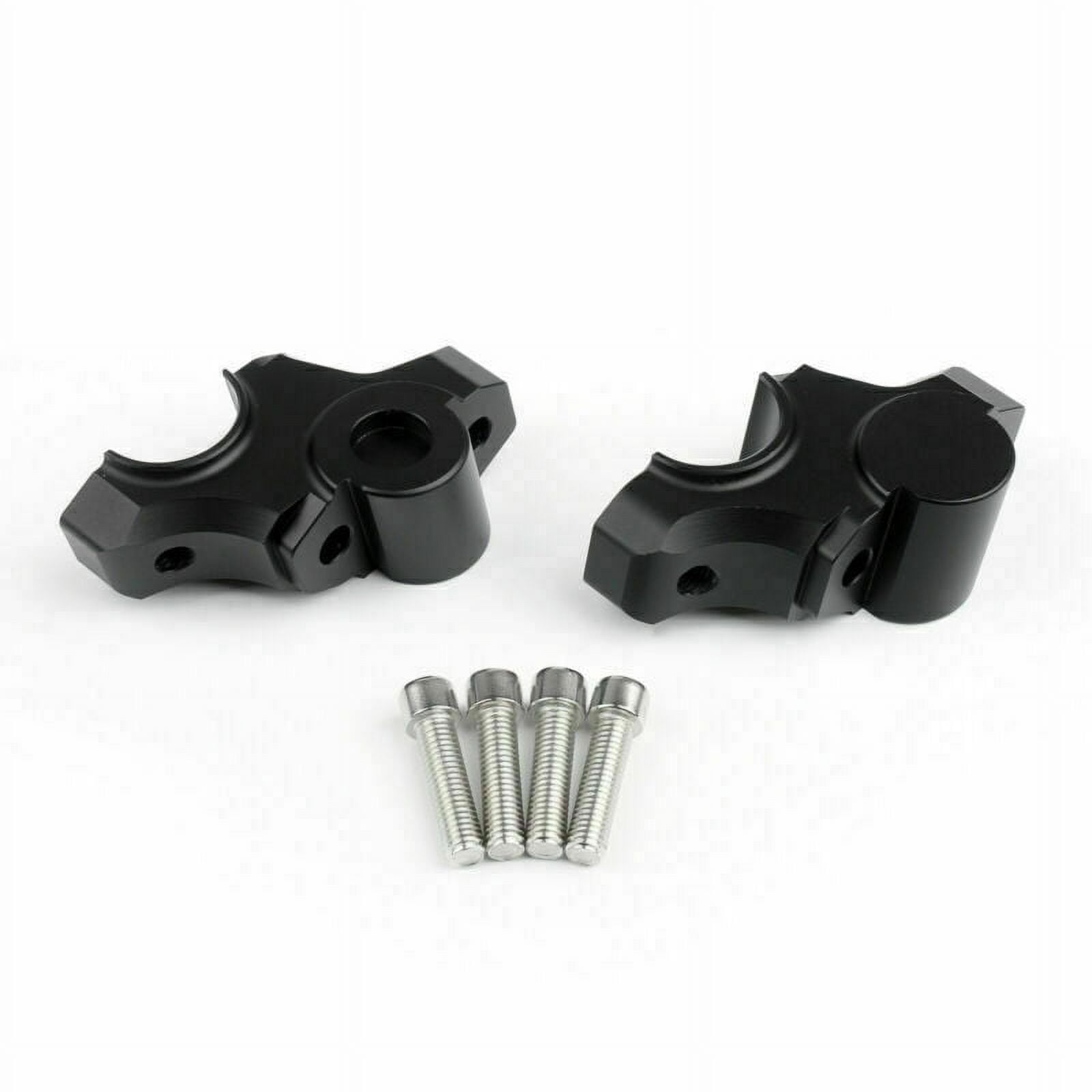CNC Billet Aluminum Handlebar Risers For Yamaha MT-09 FZ-09 2012-2020 ...