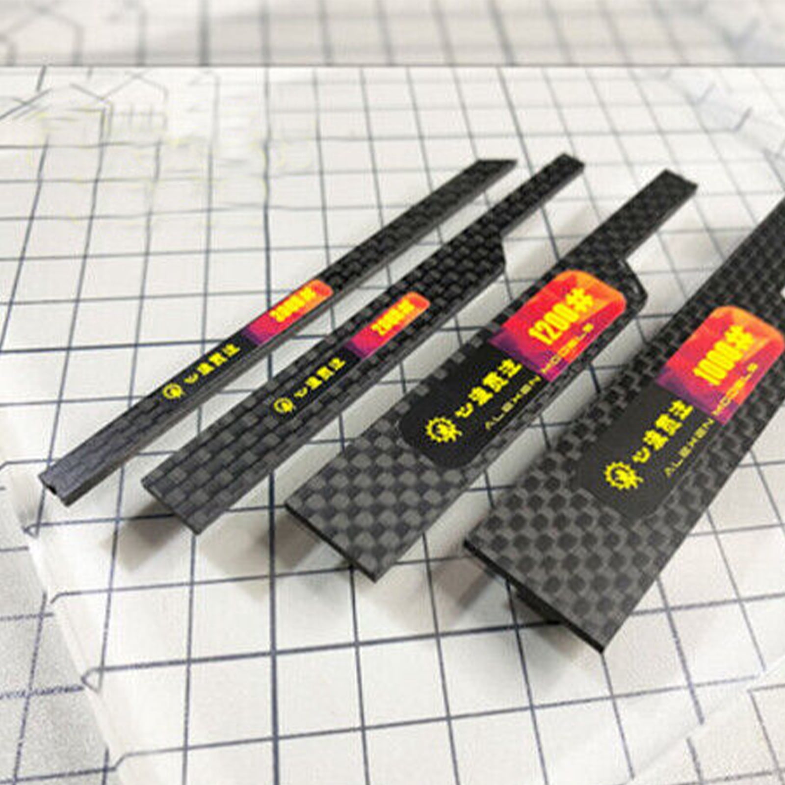 CNC Carbon Fibre Polishing Stick Sanding Board Model Making Hobby Craft ...