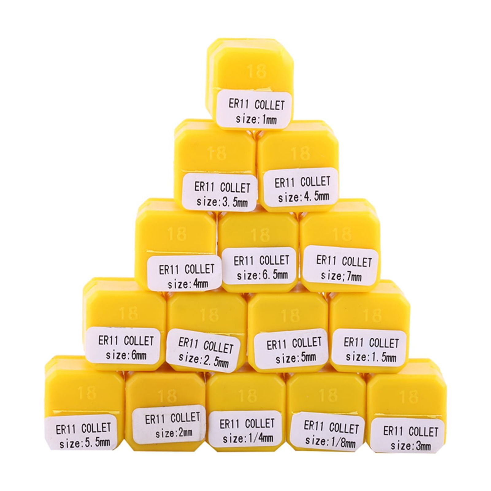 CNC Engraving Machine & Milling Lathe Tooling Spring Collet Set, High ...