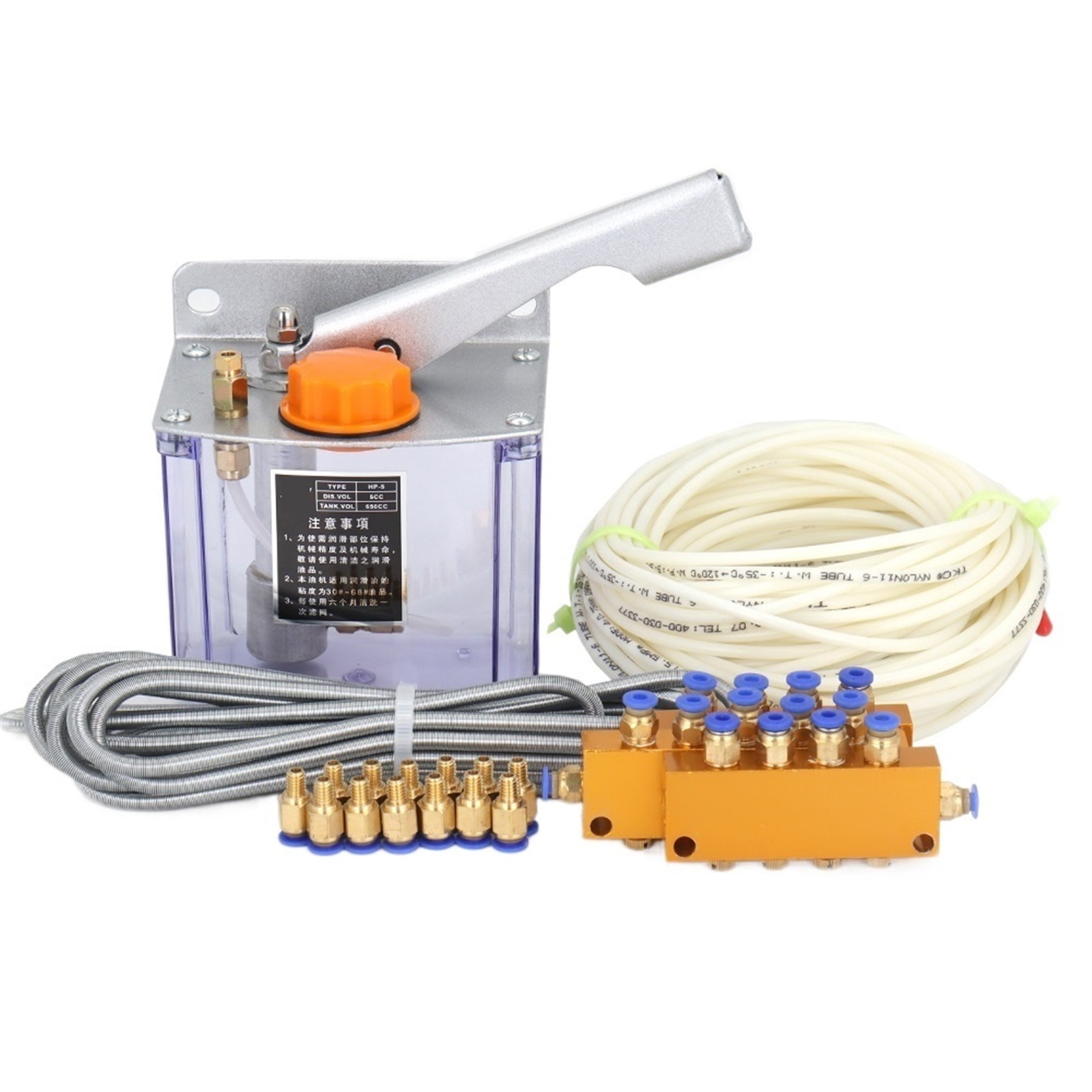 CNC Engraving Router machine Handle Oil Pump Kit Oil outlet M8X1 4mm ...