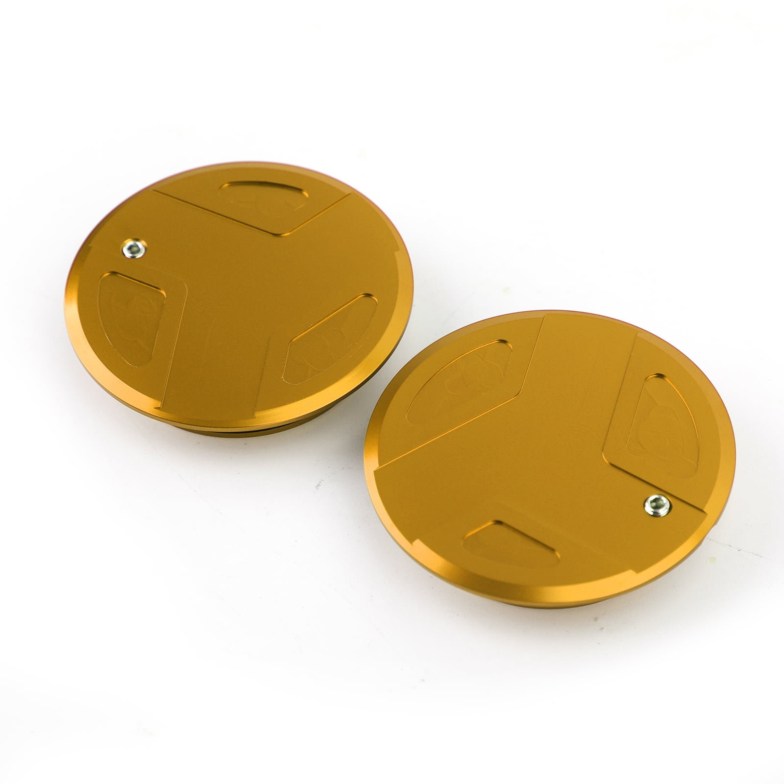 CNC Gold Frame Hole Caps Plug Cover Fit for BMW R1200GS / LC / ADV 2013 ...