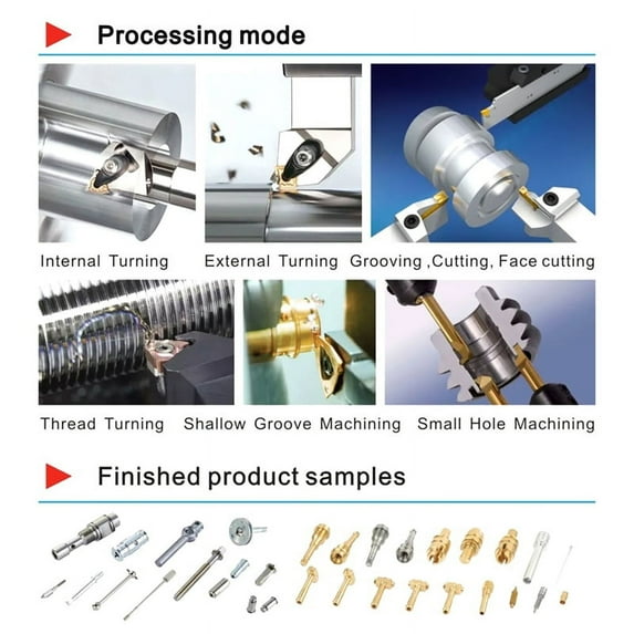 CNC Lathe Indexable Solid Carbide Turning Insert Cutting Blade for ...
