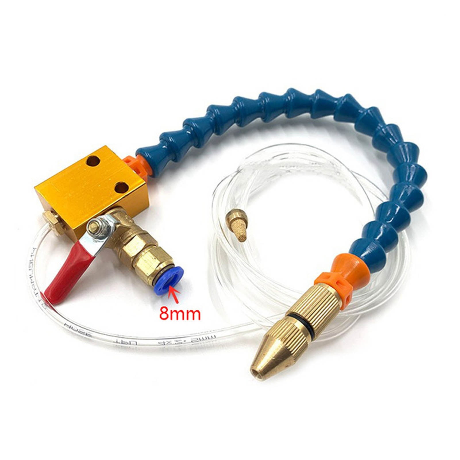 CNC Lathe Lubrication Drill Grind Nozzle,8mm Air Pipe Spray System ...