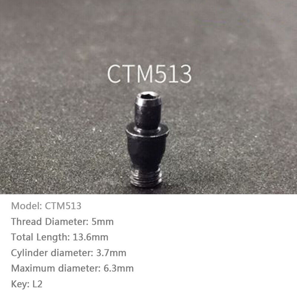 CNC Lathe Tool Center Dowel Pin Turning Parts Screw CTM510 513 515 613 ...
