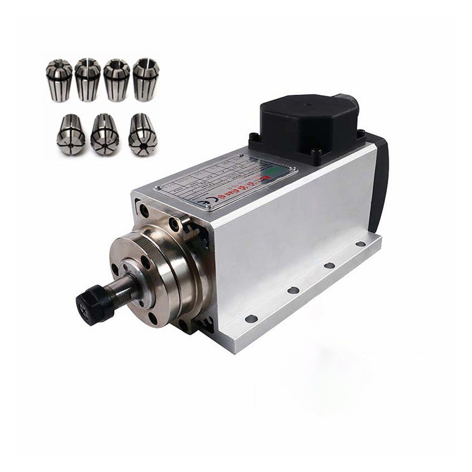 CNC Machine Tool Spindle 1500w 1.5kw 24000RPM 400hz ER11 Air Cooling ...