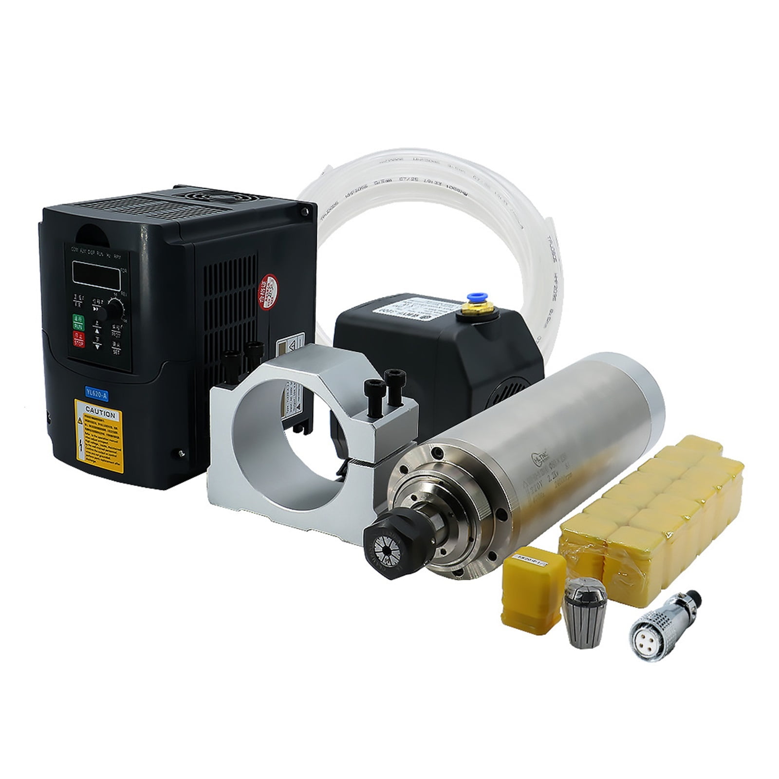 CNC Machine Tool Spindle 2200w 2.2kw 24000RPM ER20 Water Cooling ...