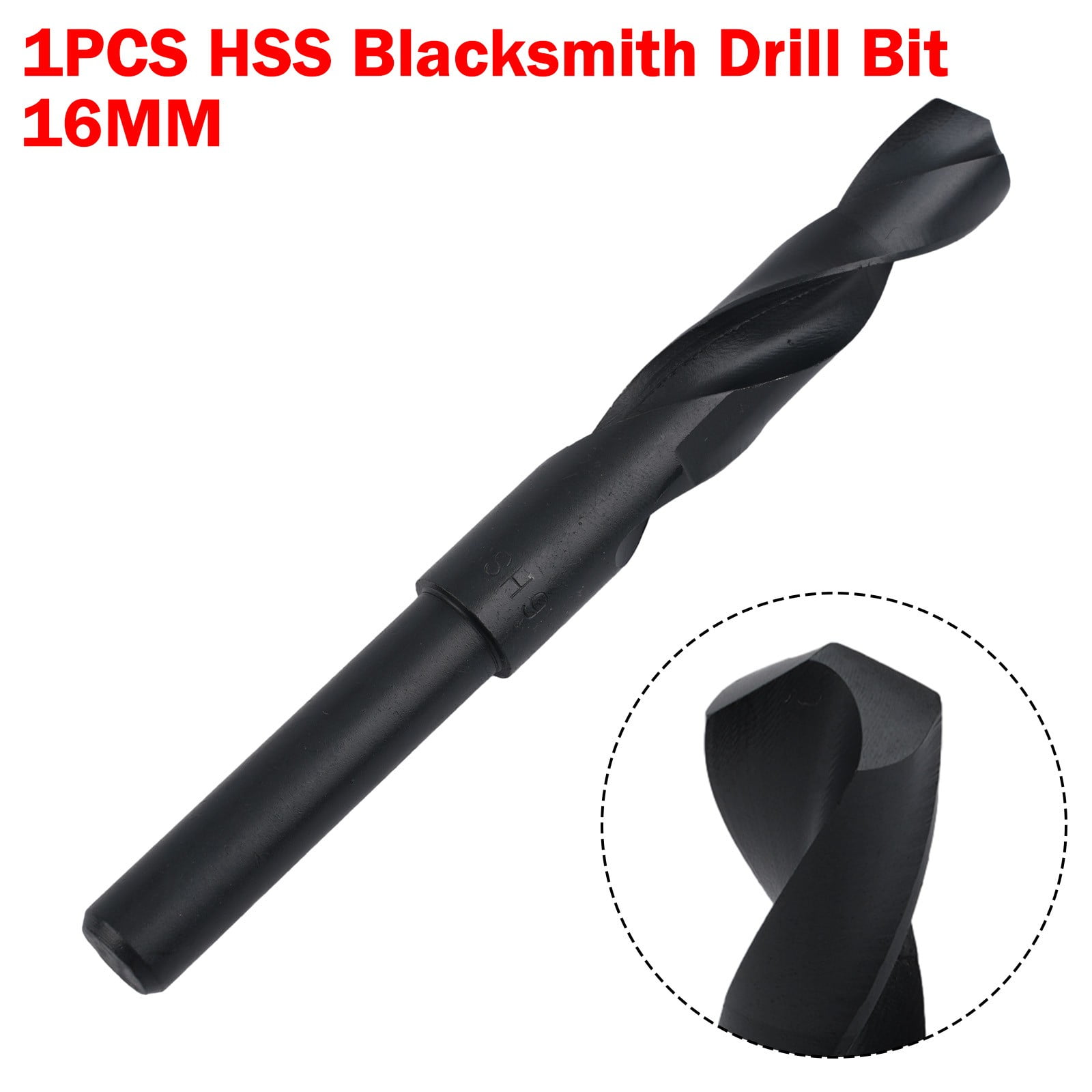 CNC Metalworking HSS Blacksmith Drill Bit Shank Drill High Speed Steel 4241 Metric Size 1/2 ...