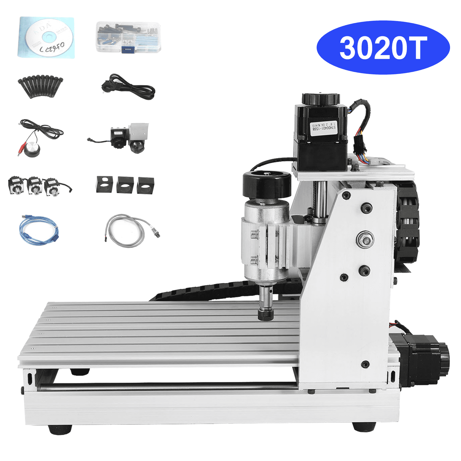 CNC Milling Machine 3 Axis CNC Router 3020T CNC Router Engraver Machine ...
