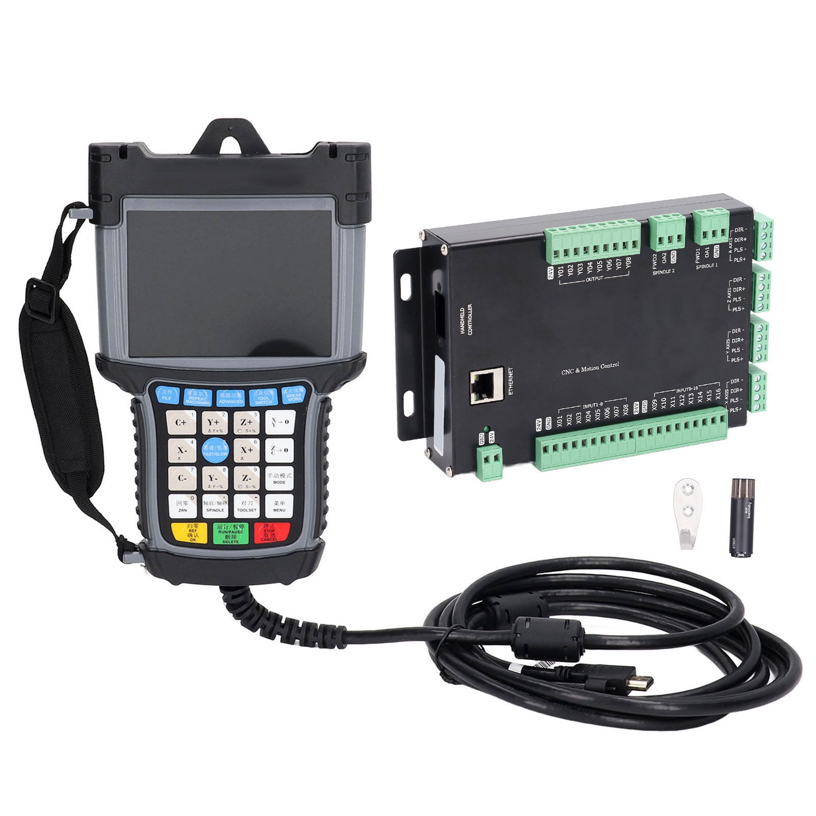 CNC Motion Controller 3 Axes CNC Motion Control System 5in Color Screen ... CNC Motion Controller 3 Axes CNC Motion Control System 5in Color Screen ...
