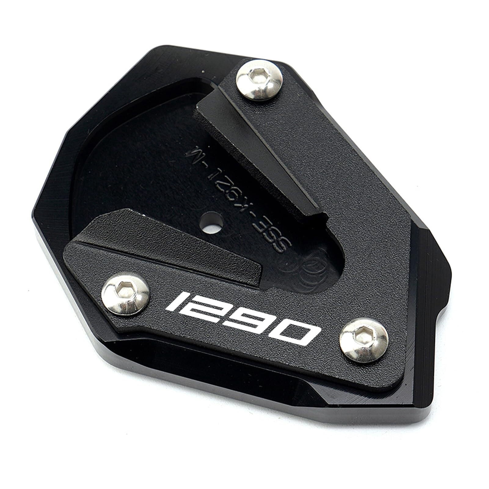 CNC Motorcycle Kickstand Pad Foot Side Stand Extension Support Plate ...