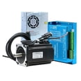 CNC Nema34 86mm 4.5N 8.5N 12N Closed Loop Stepper motor Kit + 400W 60V ...