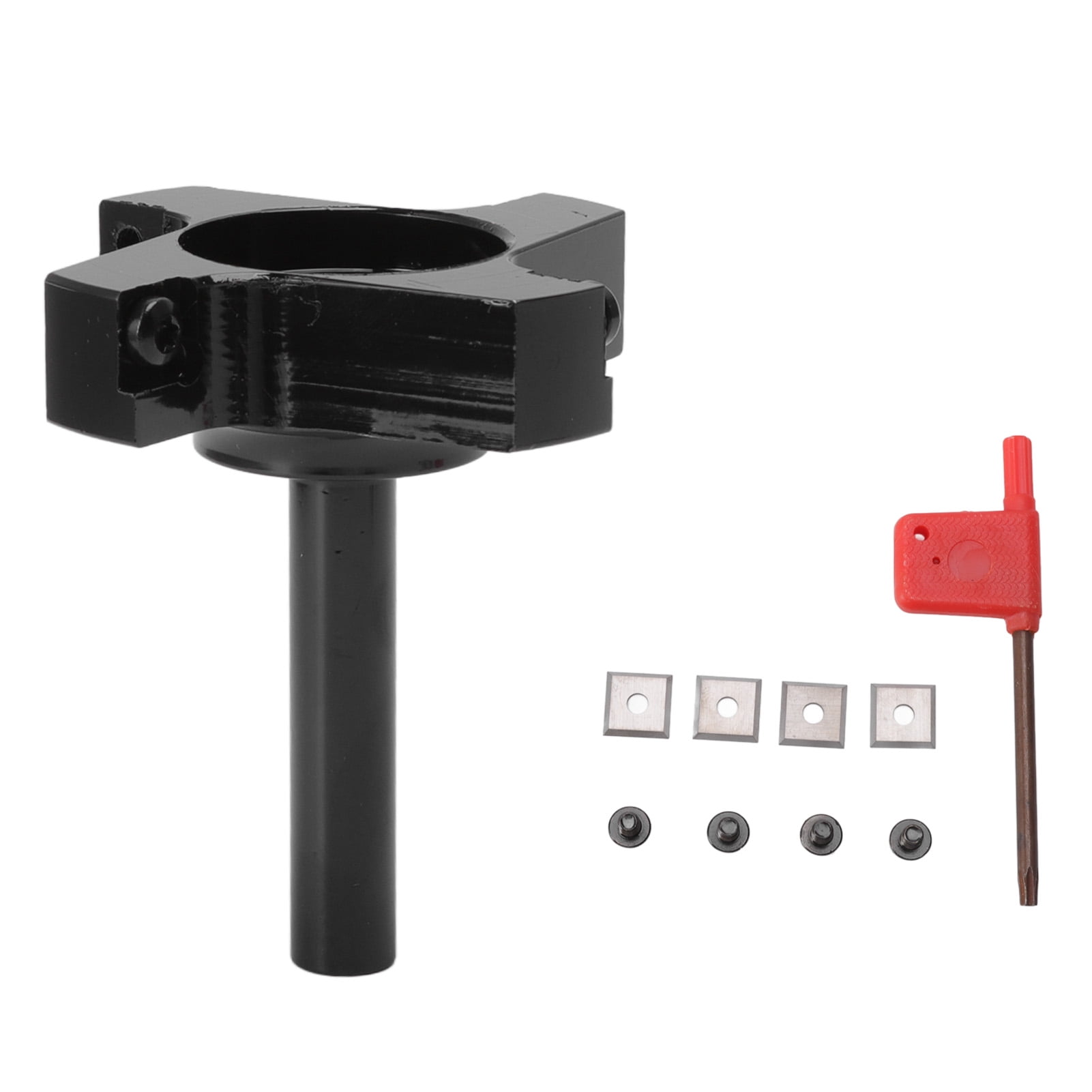 CNC Router Bit for Surfacing, Flattening, and Grooving, 4-Flute T-Type ...