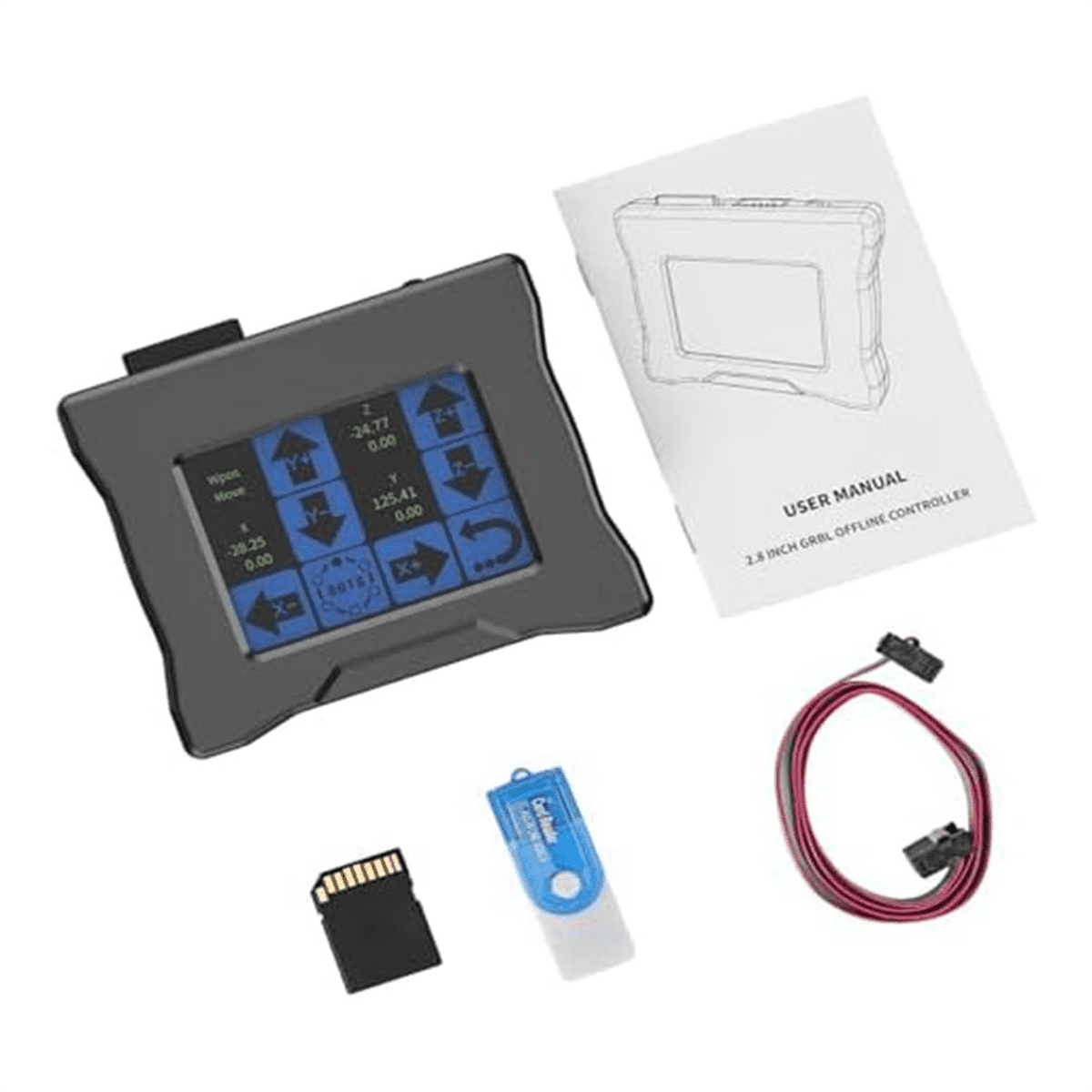 CNC Router Machine Control,Offline GRBL Control Module with TFT Touch Screen,For 3018/3020 ...