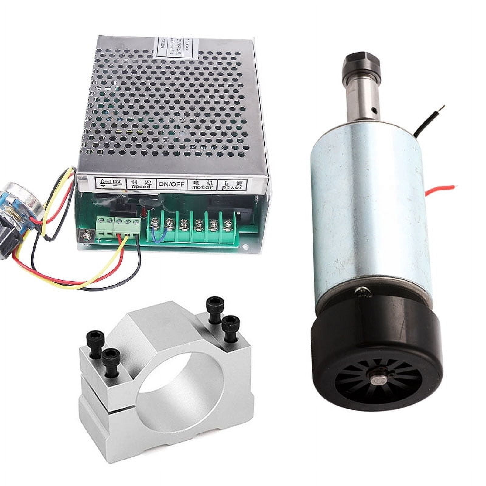 CNC Spindle 300W Air Cooled 0.3kw Milling Motor & Spindle Speed Power ...