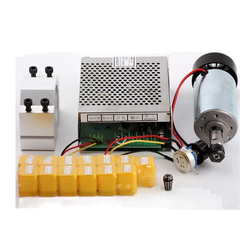 CNC Spindle 300W Air Cooled 0.3kw Milling Motor & Spindle Speed Power ...