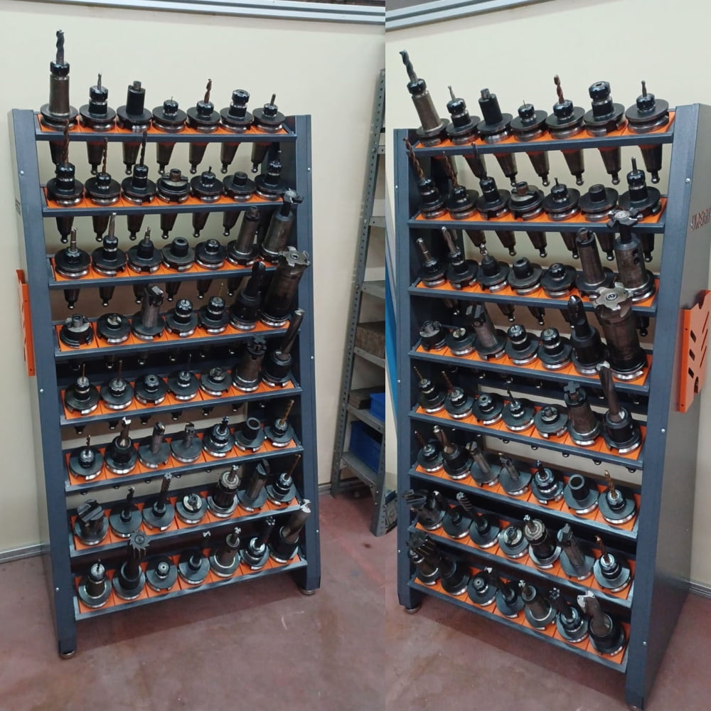 CNC Tool Rack Multifunction CAT40 Tool Holder for CNC Machines - Heavy ...