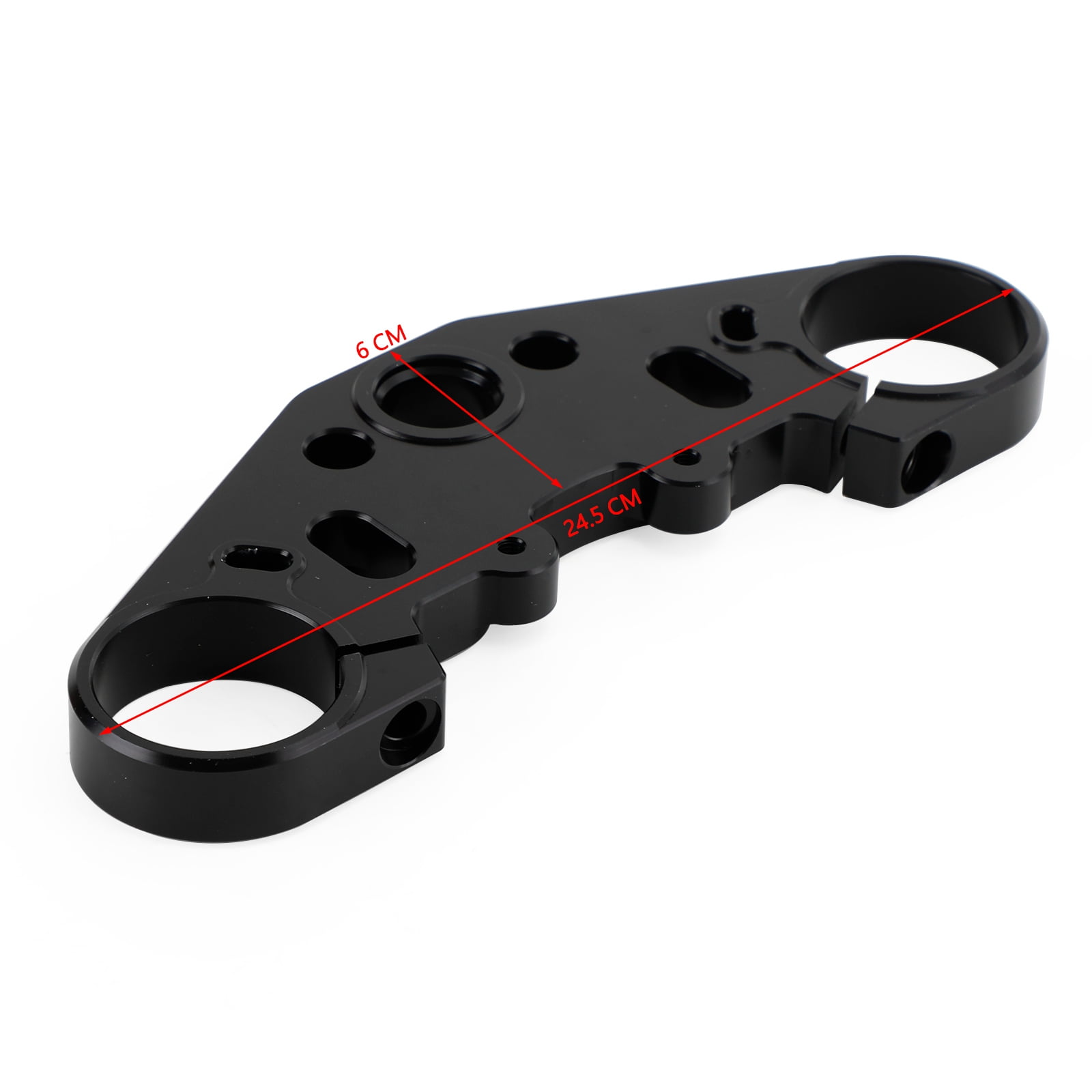 CNC Upper Front Triple Tree Clamp Black For YAMAHA R15 V3 2017-2021 ...