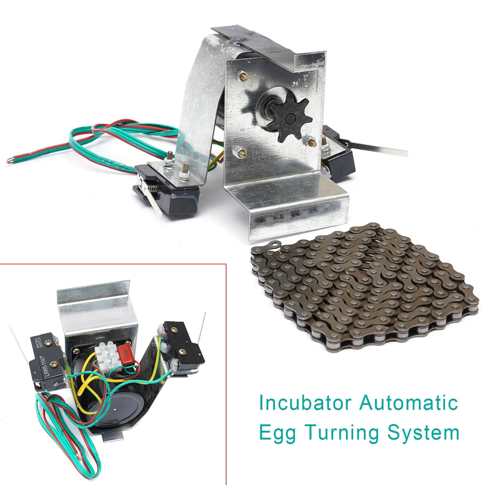 CNCEST 110V Automatic Egg Turning System 110V Turn Motor Hatcher ...
