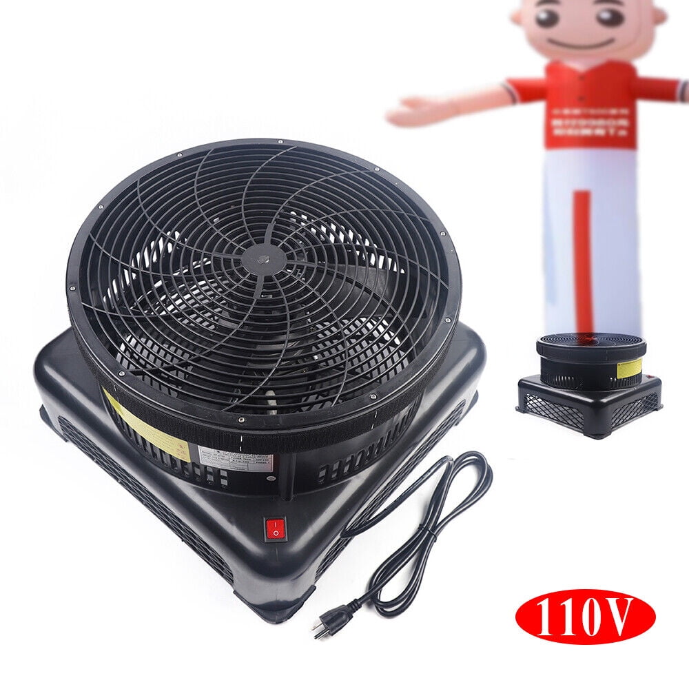 CNCEST 17.7in Air Blower Fan 550W For Inflatable Fly Guy Wind Tube Man ...